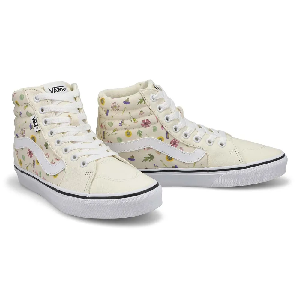 Vans Womens Filmore Hi Pressed Floral Sneaker - White | Coquitlam Centre