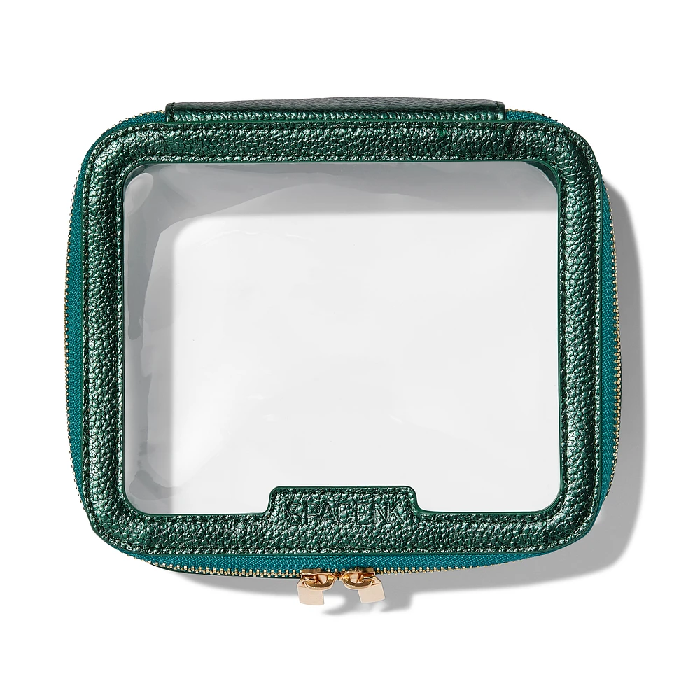 Space NK Medium Travel Bag - Metallic Green | King's Cross