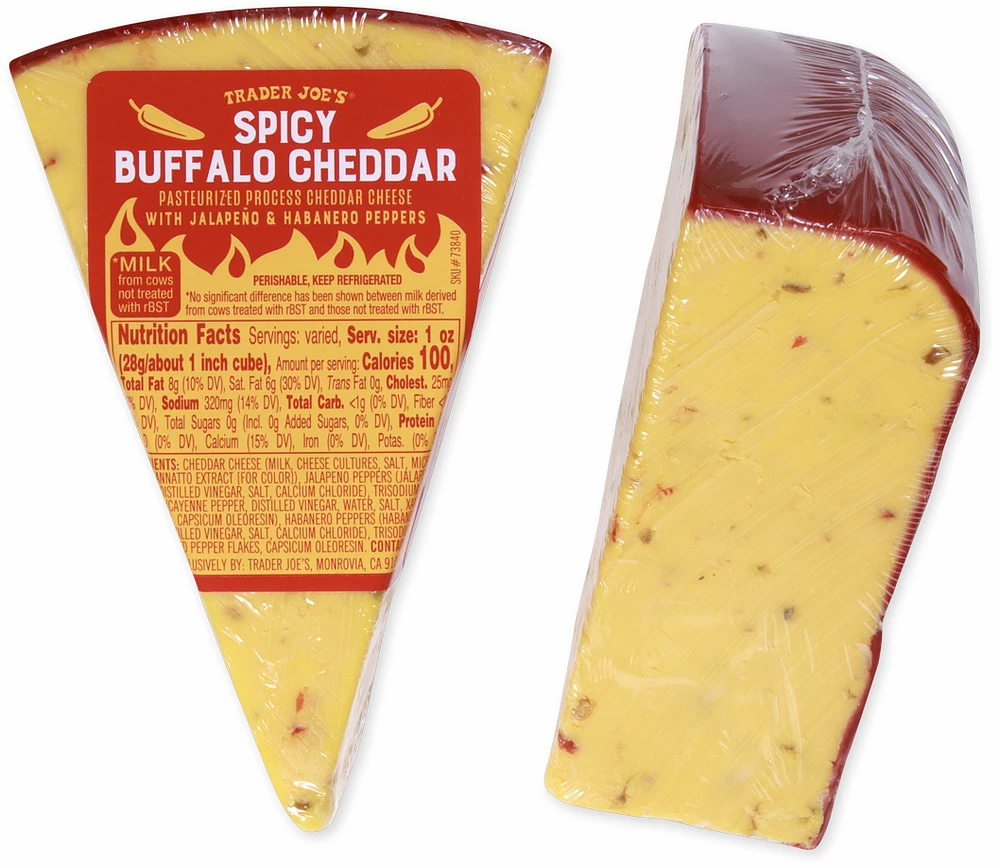 Traderjoes Spicy Buffalo Cheddar | The Summit