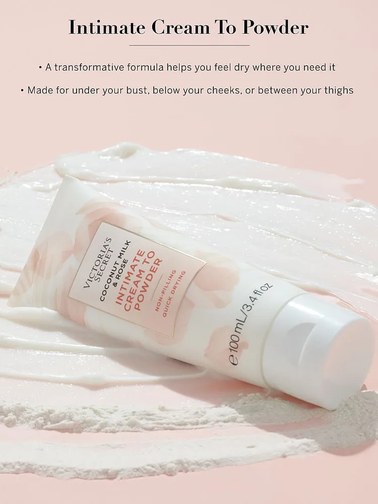 BEAUTY Coconut Milk & Rose Intimate Cream to Powder | Hamilton Place