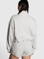 PINK Premium Fleece Half-Zip Sweatshirt | Hamilton Place