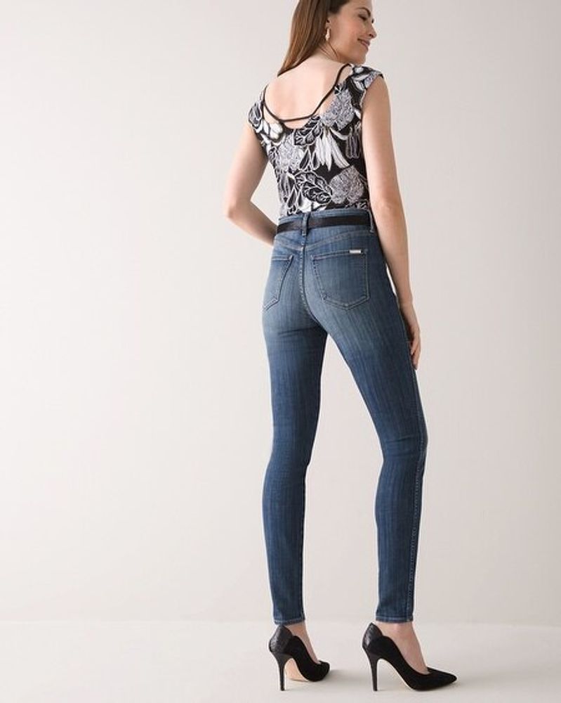 White House Black Market Extra High-Rise Everyday Soft Denim™ Skinny ...