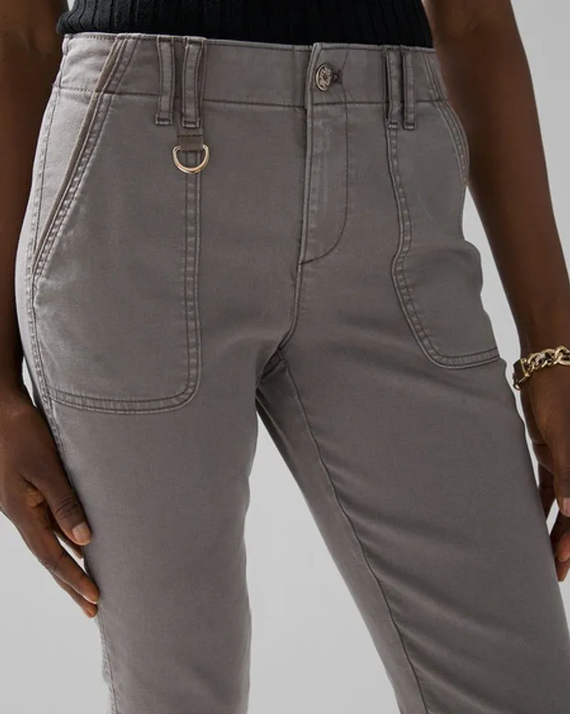 White House Black Market Mid-Rise Everyday Soft Denim™ Utility Slim ...