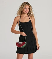 Windsor Taste Like Summer Rhinestone Watermelon Clutch Bag | Hamilton Place