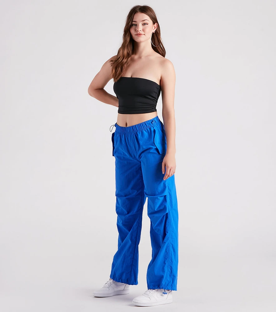 Windsor Cool Meter Mid-Rise Parachute Cargo Pants | Hamilton Place